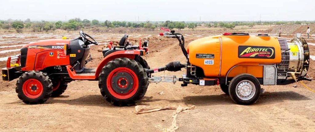 Tractor Operated Sprayer | Mitra Airotec Turbo 600