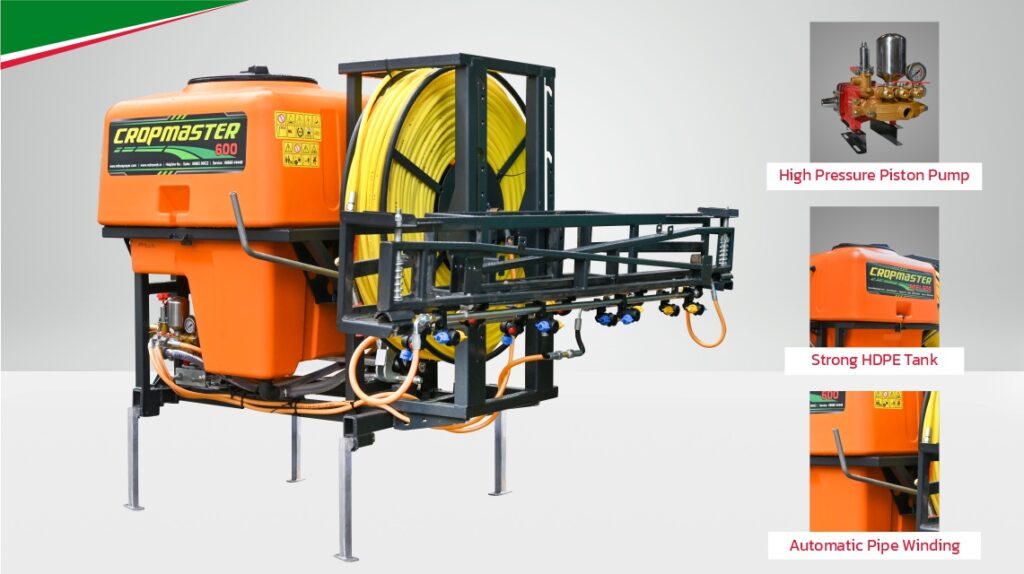 Agriculture Mist Blower | Mitra Cropmaster Reel+Boom 600