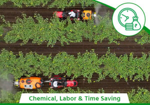 Chemical, Labor and Time Saving - Mitra Sprayers